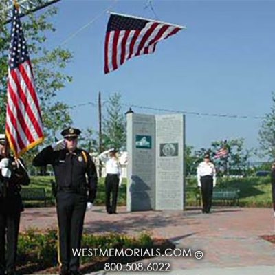 Bradenton FL Fire & Police Memorial Monument | West Memorials