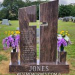 Jones Negative Cross | West Memorials