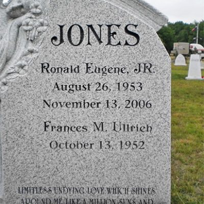 Jones standing angel | West Memorials