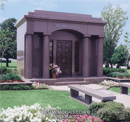 Marshall Mausoleums - West Memorials