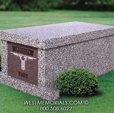 Anderson Mausoleum - West Memorials