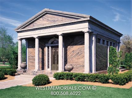 Nottolini Mausoleums - West Memorials