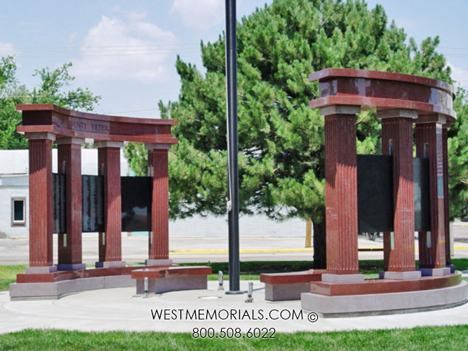 Cimarron Kansas War Memorial - West Memorials