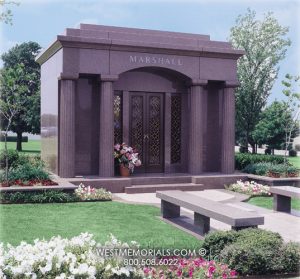 Marshall Mausoleums - West Memorials