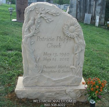 Cheek naturalists headstone | West Memorials