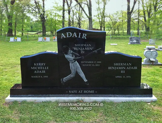 Custom Laser Etched Headstones | Monuments & Headstones