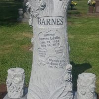 Barnes tree design gravestone | West Memorials