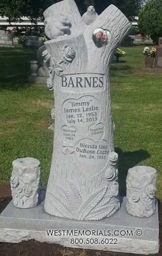 Strezishar Tree Monuments Headstones West Memorials