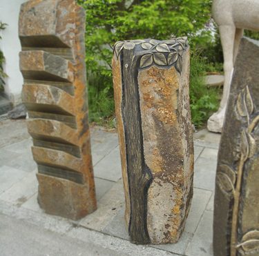 Basalt Tree with Gold Leaves - West Memorials