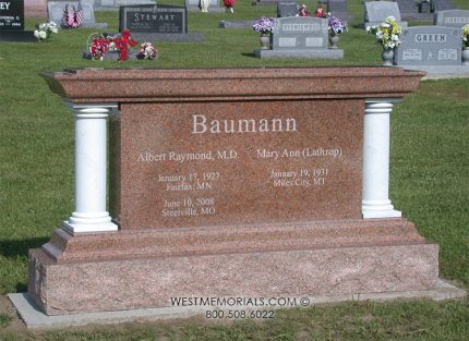 Custom Monuments, Gravestones & Headstones | West Memorials