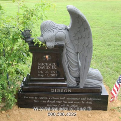 Gibson weeping angel | West Memorials