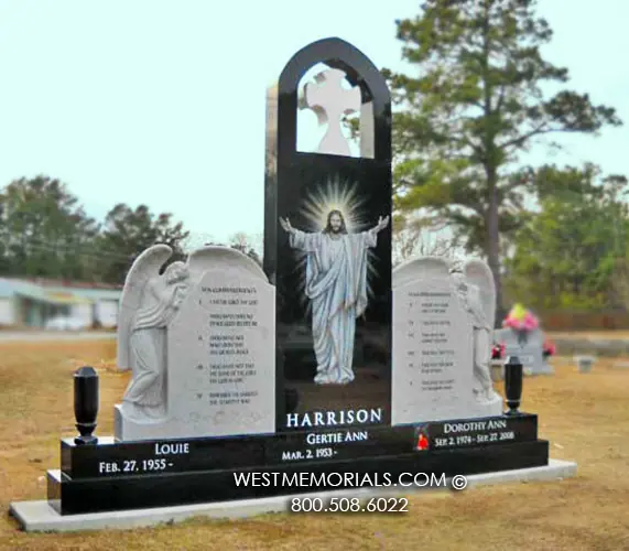 Custom Laser Etched Headstones | Monuments & Headstones