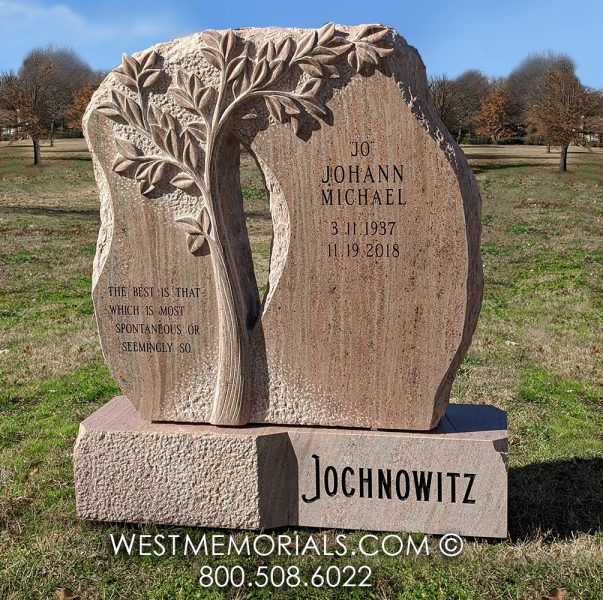 Custom Monuments, Gravestones & Headstones | West Memorials