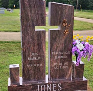 Jones Negative Cross | West Memorials