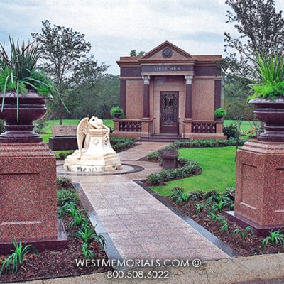 Melcher Family Estate Mausoleum | West Memorials