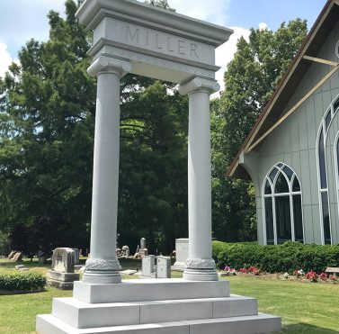 Miller Classic Column Estate Memorial | West Memorials