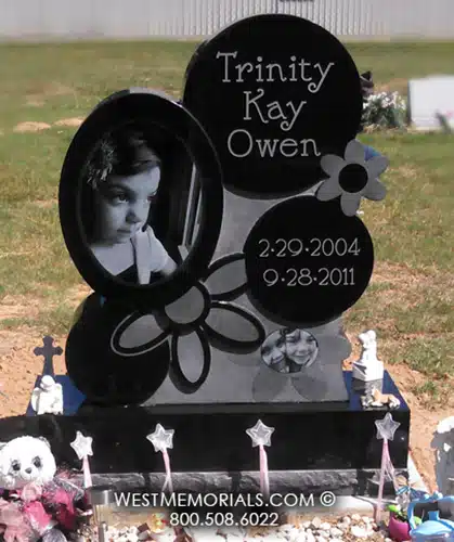 Infant & Child Monuments | Custom Headstones | West Memorials