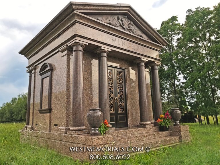 Custom Mausoleum | West Memorials