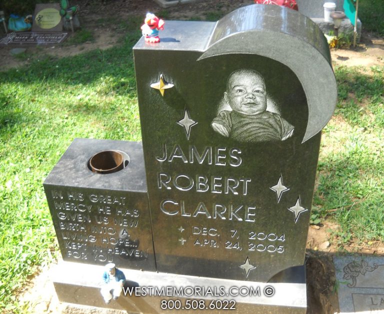 Infant & Child Monuments | Custom Headstones | West Memorials